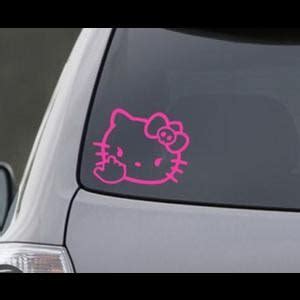 Hello Kitty Flipping Off