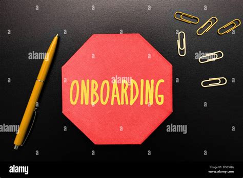 Handwriting Text Onboarding Internet Concept Action Process Of