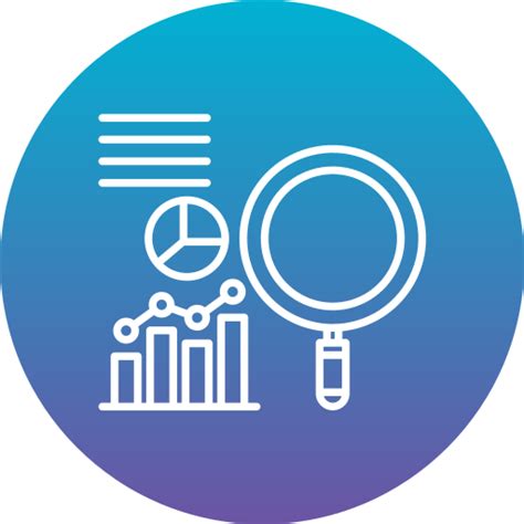 Predictive Chart Generic Flat Gradient Icon