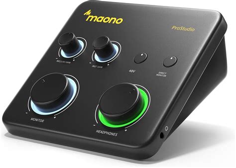 Maono Usb Audio Interface For Pc Interface With Xlr Input