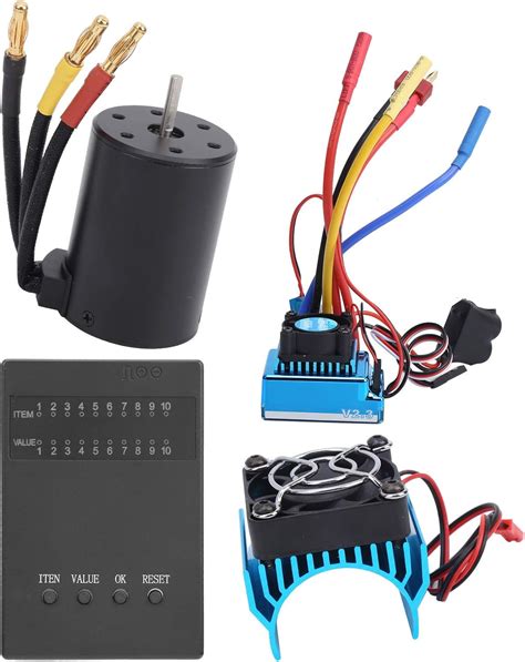 Dilwe Rc Motor Esc Set Rc 3650 Motor 2300kv 120a Brushless Esc