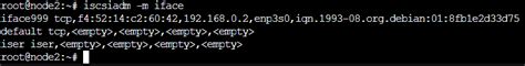 my iscsi is not working properly · issue 405 · open iscsi open iscsi