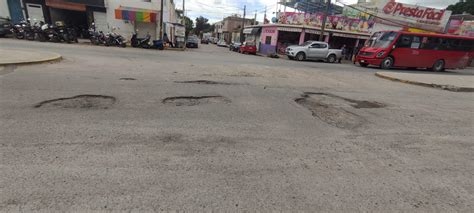 A 2 Años Vialidad Rehabilitada Por Gobierno De Slp Presenta Baches Y