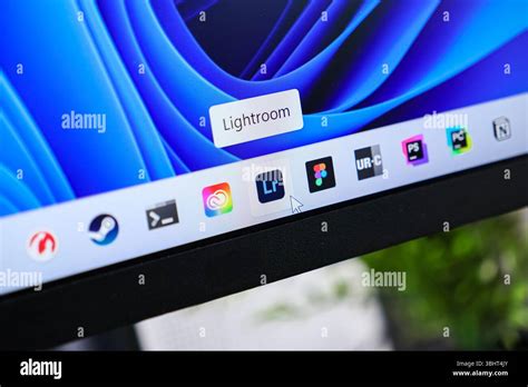 Poznan Poland June 6 2025 Windows 11 Desktop Taskbar Showcasing