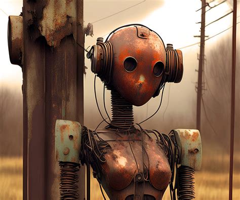 Rusty Bot By Artificialprying On Deviantart