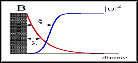 Interface Between Superconducting And Normal Domains In The