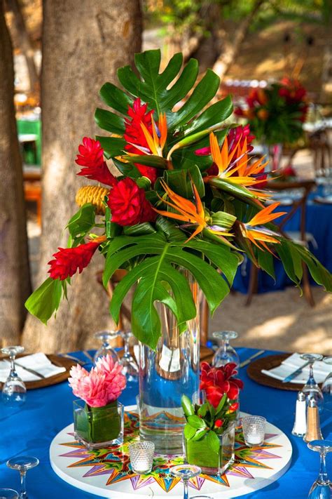 Different Views Of Centerpiece Add Orchids And Make It More Beautiful