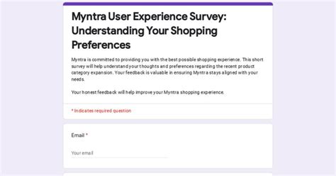 shubham dash on linkedin myntra user experience survey understanding