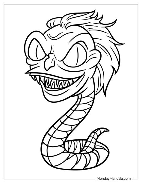20 Beetlejuice Coloring Pages Free Pdf Printables Artofit