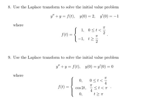 laplace transform calculator with initial values