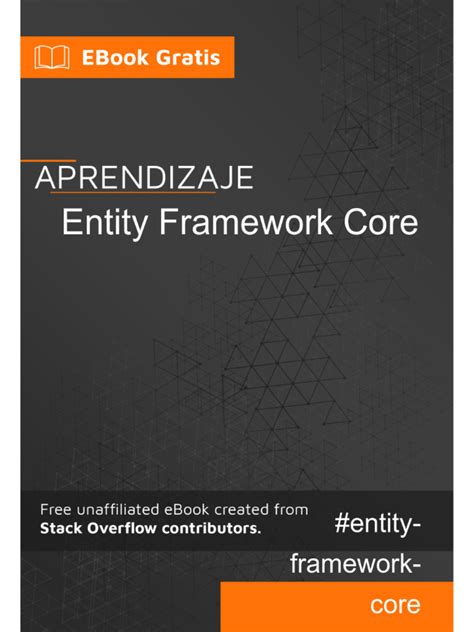 Tutorial Entity Framework Core Es Pdf