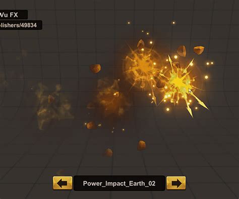 artstation unity game effect ultimate impact fx game assets