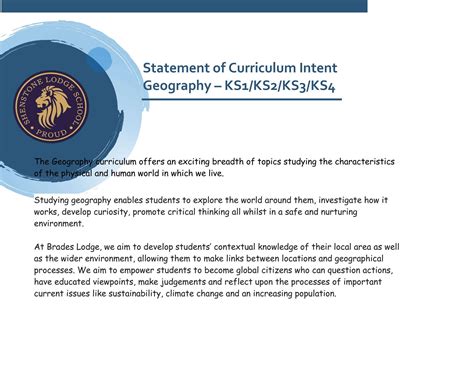 Geography Curriculum Intent By Schudio Issuu