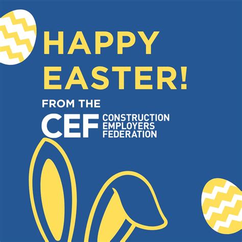 Construction Employers Federation Cef On Linkedin 🐇🐣 Happy Easter 🐣