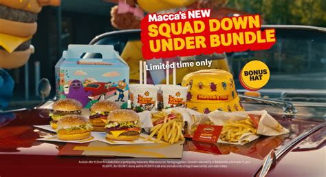Mcdonalds Launches New Squad Down Under Campaign Via Ddb