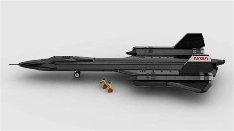Das Überschallflugzeug Sr 71 Blackbird Durchbricht Die Schwelle Zum