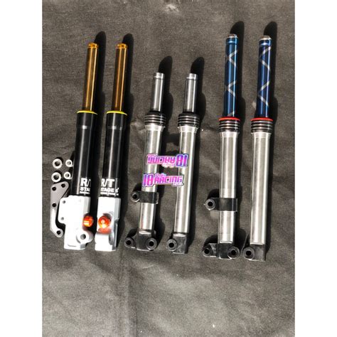 Jual Shock Depan Sleep Engine Jupiter Mio Beat Bubut Bisa Request Potong Bottom Rt Stage Mio