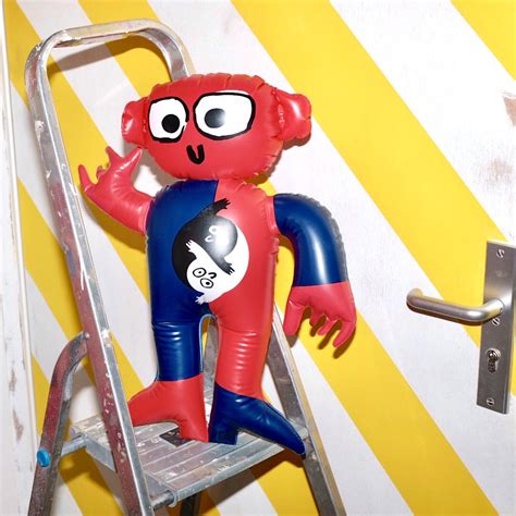 Tv Head Inflatable Art Doll Bas Kosters