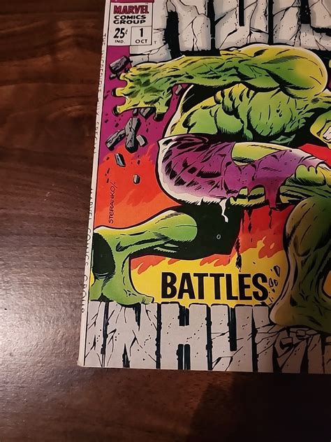Incredible Hulk Annual 1 Classic Jim Steranko Cover Marvel 1968
