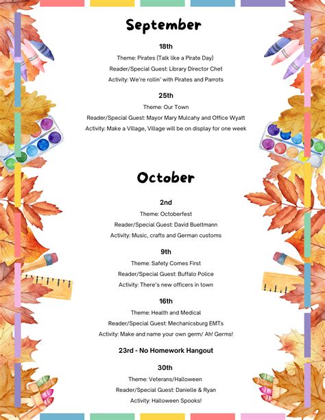 Activites And Events Tri City Public Library District