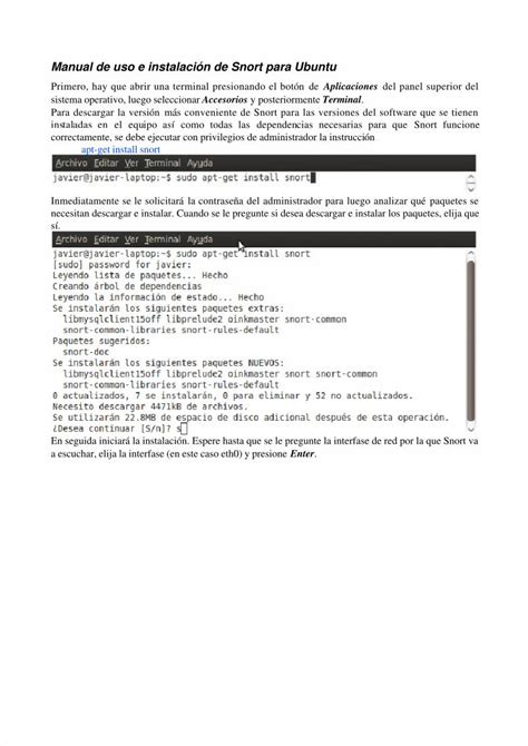 pdf manual snort dokumen tips