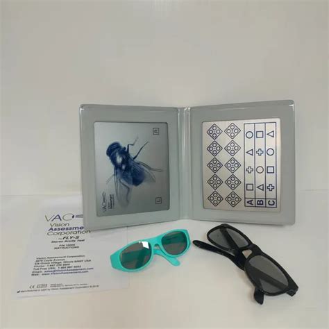 Optic Durable New Technology Stereovectograph Fly Stereo Acuity Test Processing Titmus Stereo