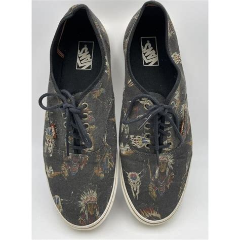 Vans Shoes Vans Off The Wall Native American Cow Skulls Sneakers