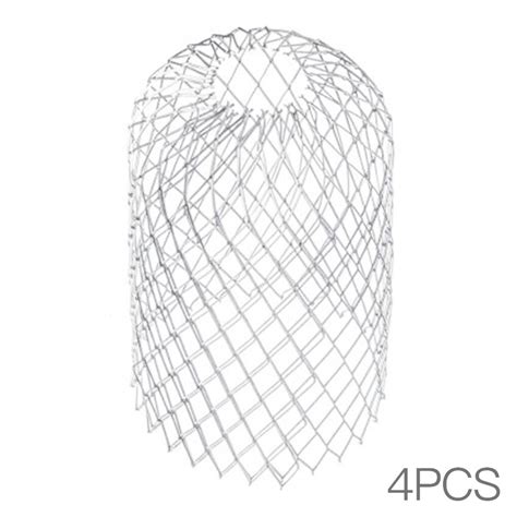 4pcs House Roof Gutter Filter Aluminum Net Straine Grandado