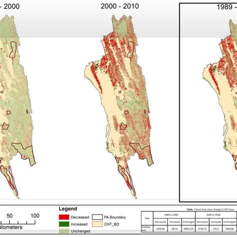 Map Displaying Forest Fire Density In The Cht From January 2003 June