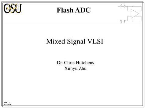 PPT Mixed Signal VLSI PowerPoint Presentation Free Download ID 145096