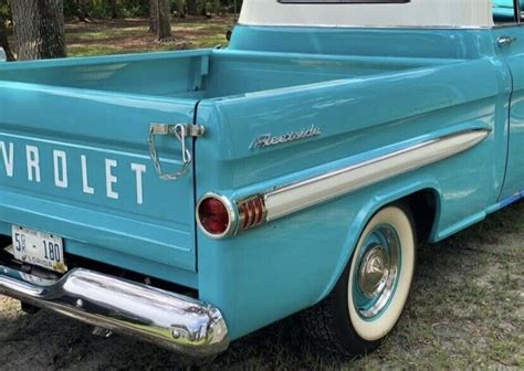 1958 1959 Apache Fleetside Chevy Gmc Short Bed Trim Molding Set All