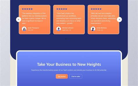 omni saas html5 responsive website template
