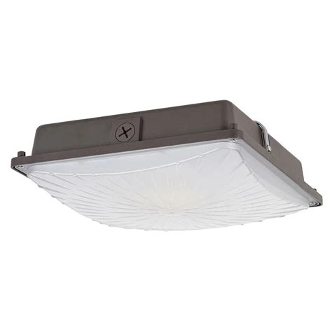Led Emergency Battery Backup Garage Canopy Fixture