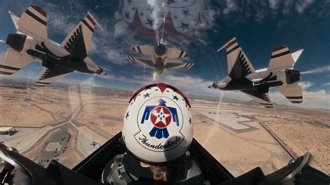 ‘air Force Elite Thunderbirds Takes Behind The Scenes Look At Elite