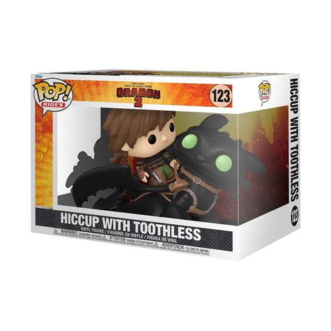 Funko Pop Rides Dlx How To Train Your Dragon Hiccup With Toothless