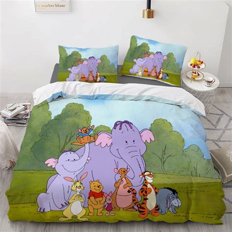 Disney Lumpy Printing Three Piece Bedding Set Comfortable And