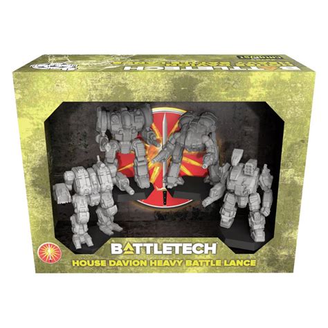 Battletech Davion Heavy Battle Lance Force 7th Dimension Games
