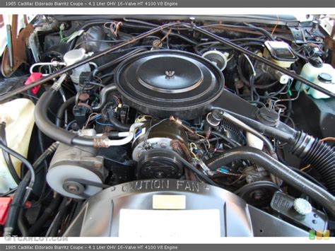41 Liter Ohv 16 Valve Ht 4100 V8 1985 Cadillac Eldorado Engine