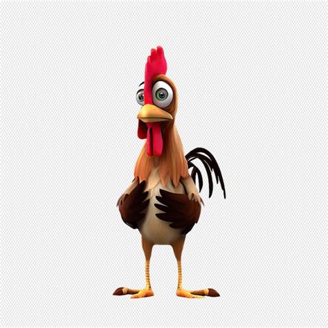 Premium Psd Cute Rooster Png