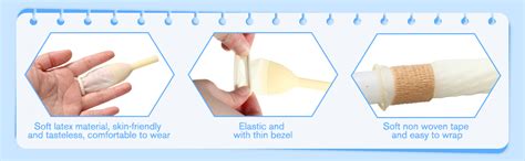 Trelaco 30 Pcs External Condom Catheter For Men Bulk Latex
