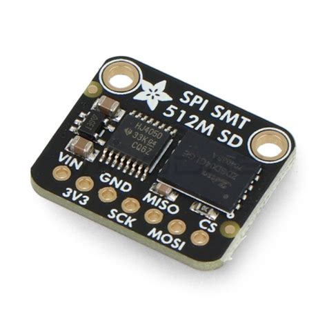 Spi Flash Sd Kortelė Xtsd 512mb Modulis Su Nand Flash Atmintimi Adafruit 4899
