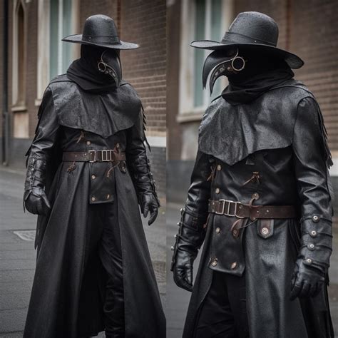 Plague Doctor Médico Da Peste Roupas Peste Negra
