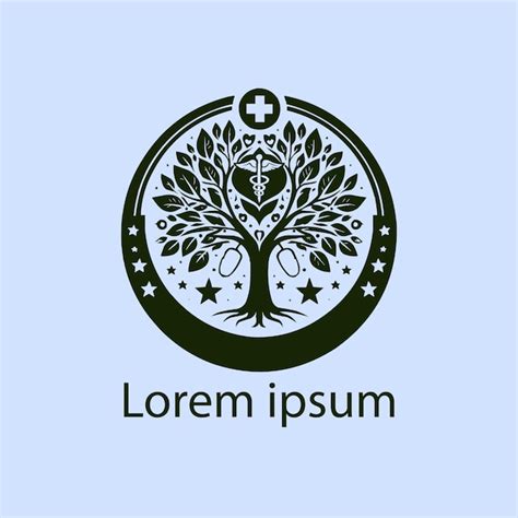 A Nursing School Logo Design Premium Vector