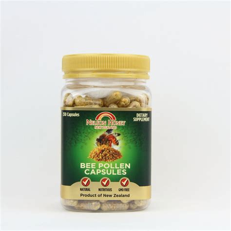 Nelson Honey Bee Pollen Capsules
