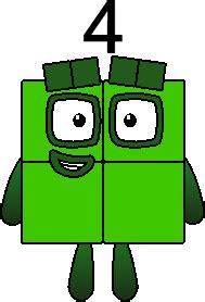 Numberblock 4 By Mizuki112233 On Deviantart