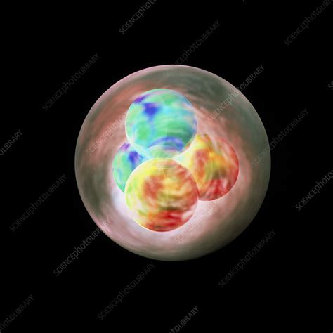 Art Of Helium Nucleus Or Alpha Particle Stock Image A152 0073 Science Photo Library