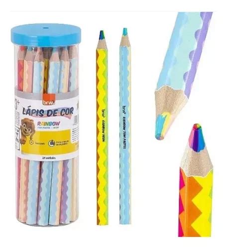 Livro Lapis De Cor De Mad Rainbow Big Pastel Neon Sex Brw Marca [2024] Mercadolivre