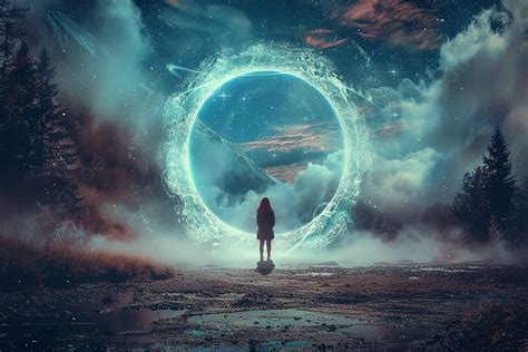 The New Portal Photo Manipulation Photoshop Tutorial Background