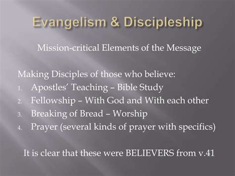 Evangelism And Discipleship Pptx Christianity Religion And Spirituality
