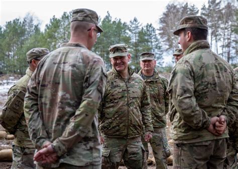 Sgt Maj Of The Army Michael R Weimer Visits Regionally Aligned Forces On The Eastern Flank Of